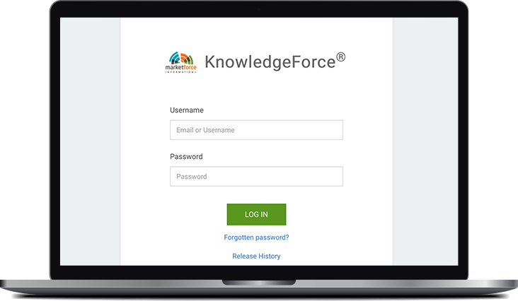 Reporting Login | Market Force